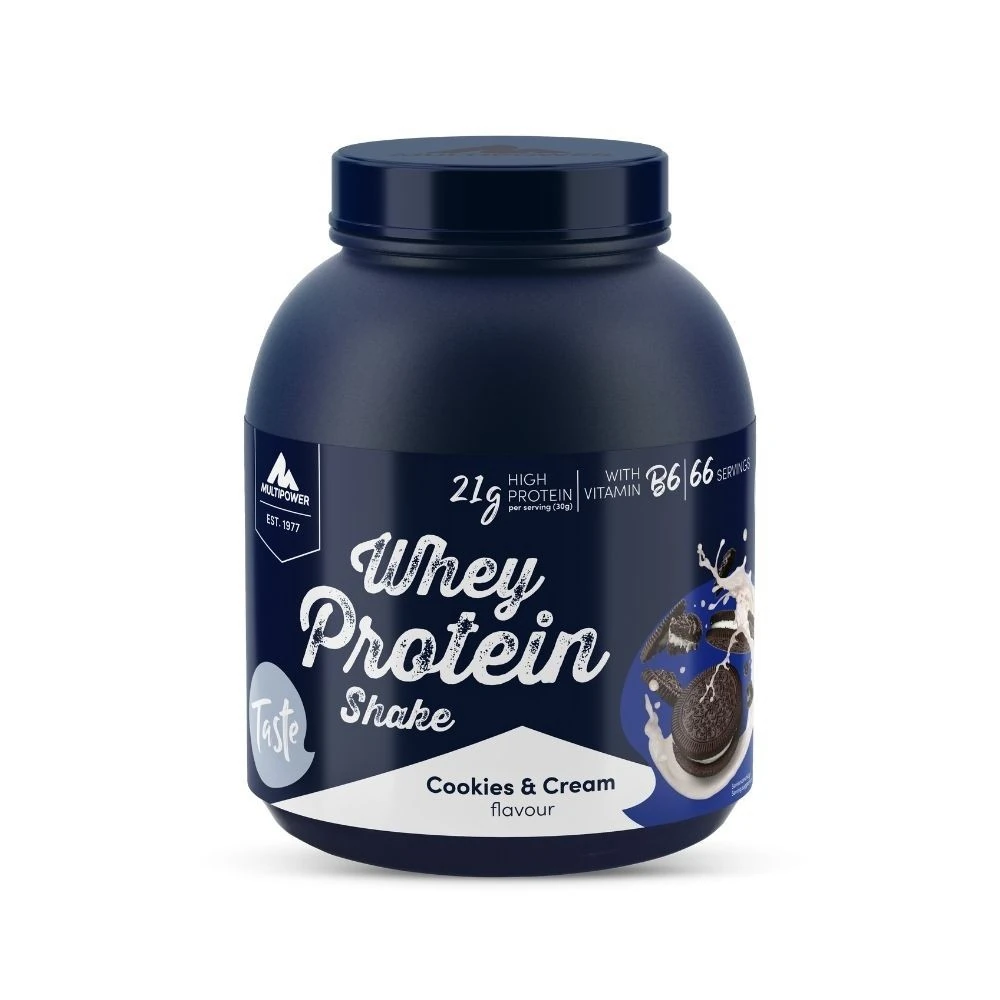 Multipower Whey Protein Shake 2000g | 22g Protein & BCAA