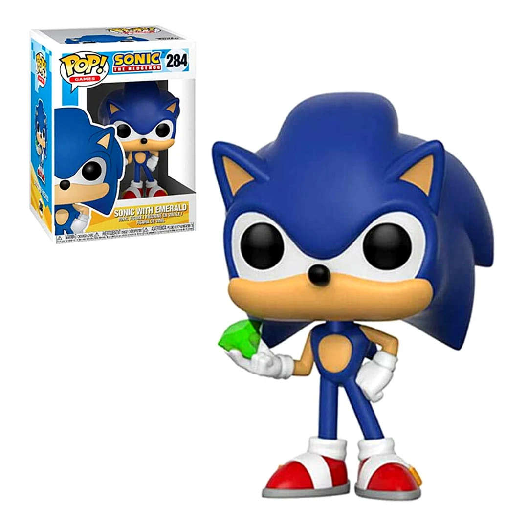 Funko Pop 20147 Sonic With Emerald Figür No: 284