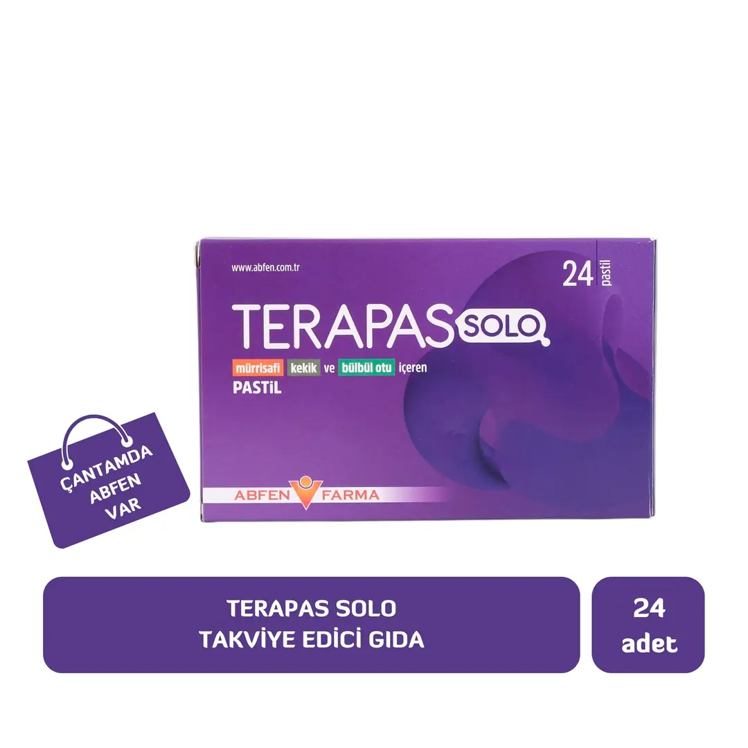 Terapas Solo Pastil 24 Adet