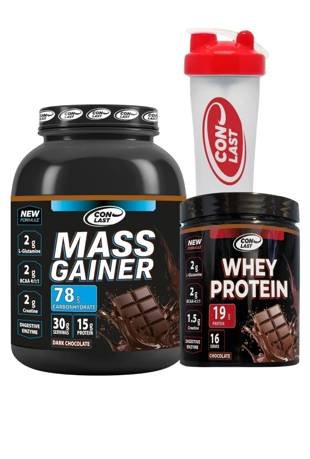 Mass Gainer Plus Vitamax Whey Protein Çikolatalı