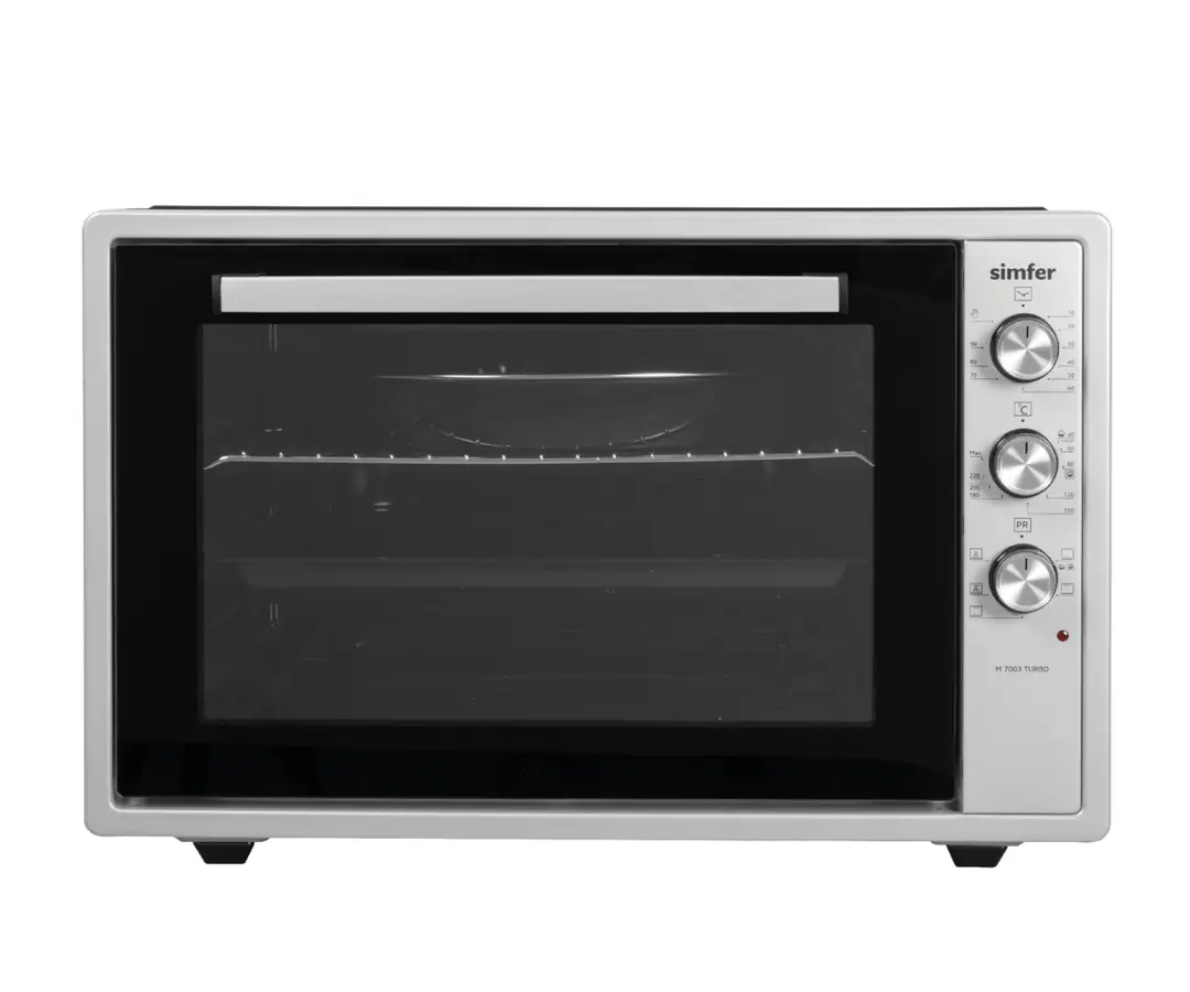 7003 Inox Gri, 70 Litre, 6 Fonksiyon, Xxl Turbo, 1800w, Midi/mini Fırın