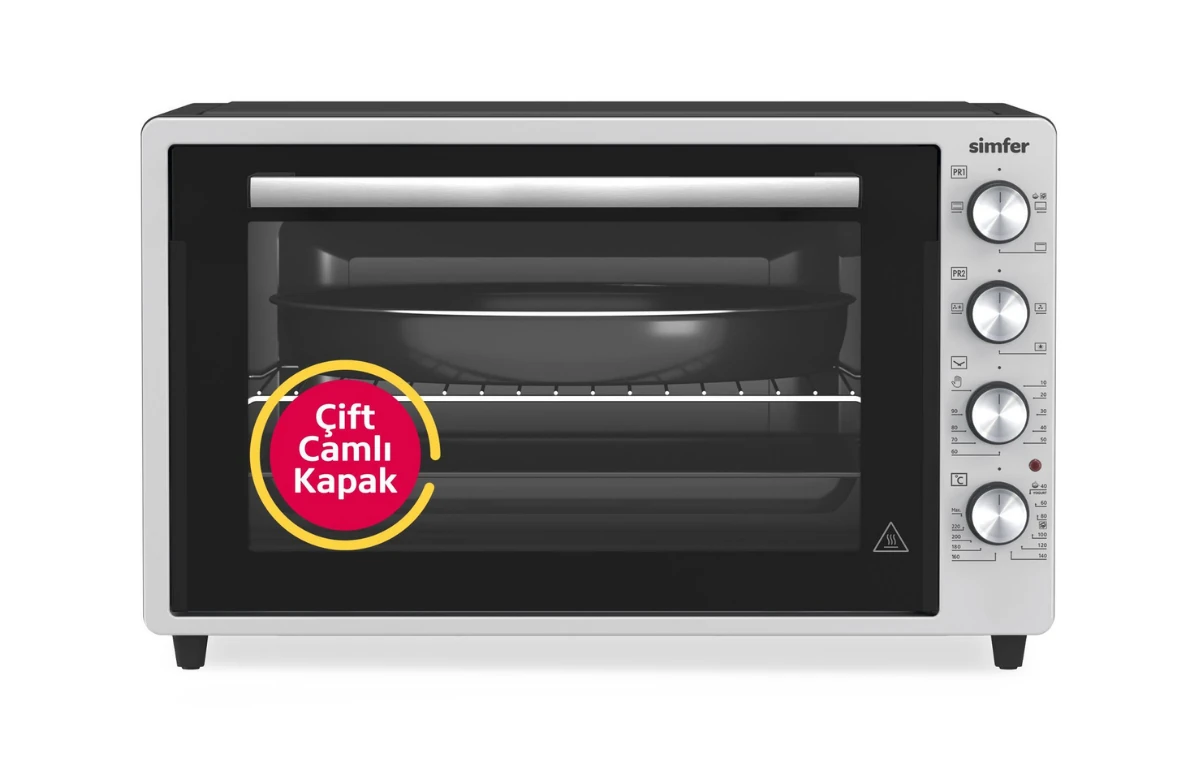 Simfer 7033 Inox 70 lt Turbo Midi Fırın