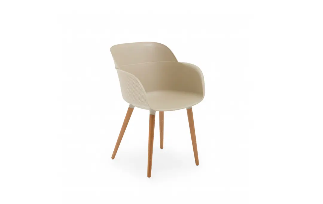 Shell Naturel Kayın Ayak Sandalye Modelleri | ÜLKEA