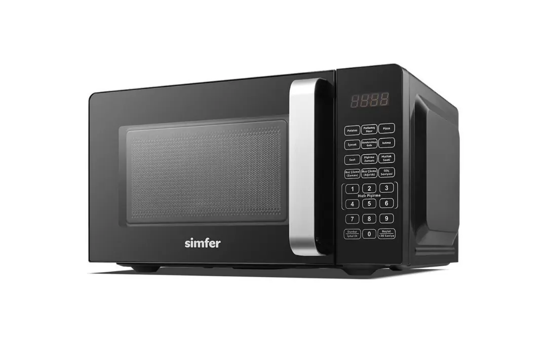 Siyah Dijital Mikrodalga Fırın - Simfer 4604