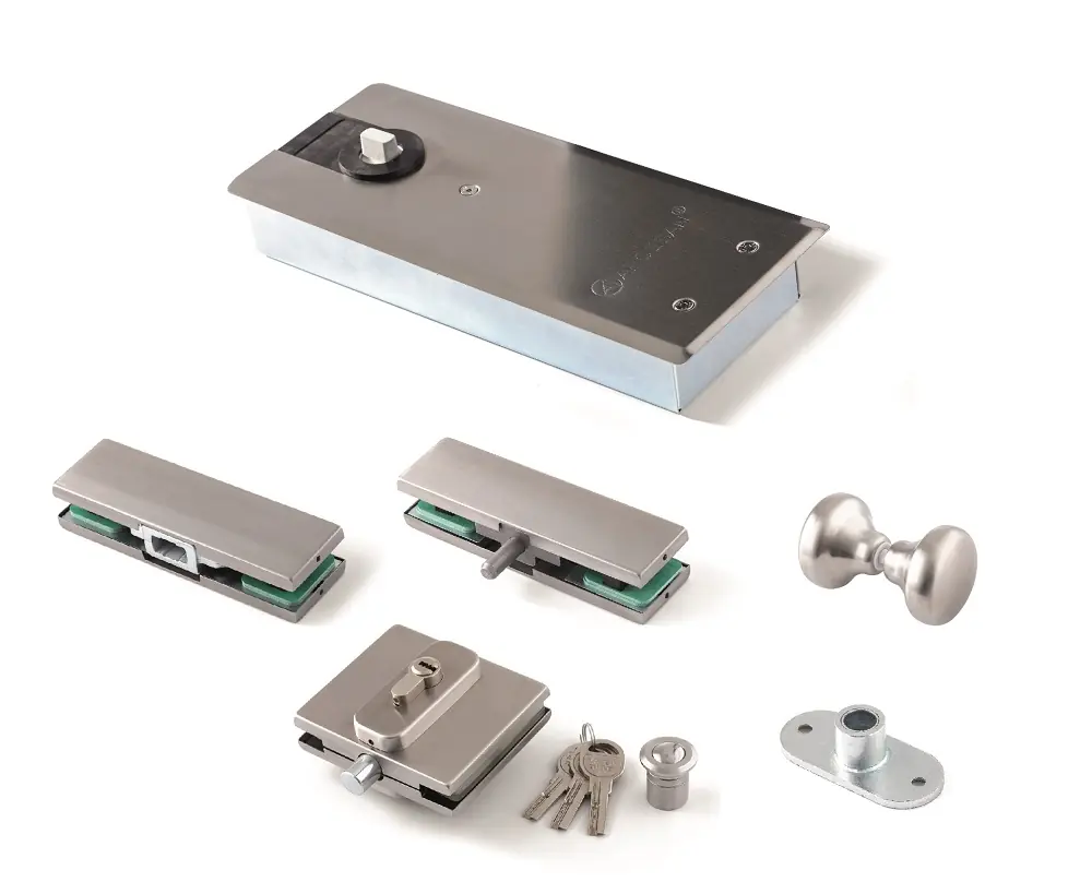 GDM-920 Standart Glass Door Hydraulic Floor Spring Set