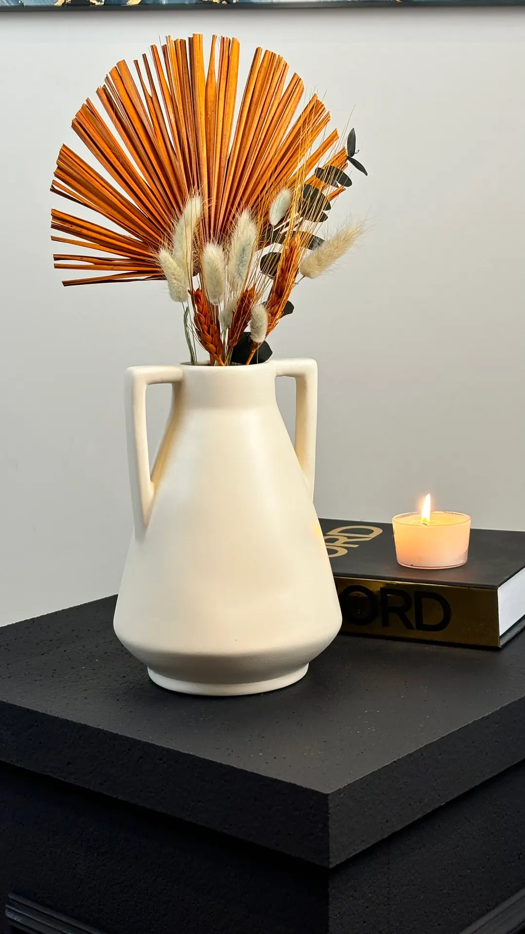 Nora Seramik Modern Tasarım Vazo