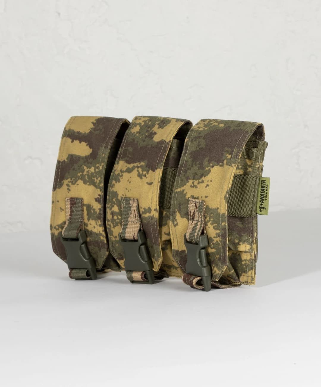 ANAFARTA TRIPLE MAGAZINE POUCH (MPT-76/G3 7.62MM) - OLD TAF