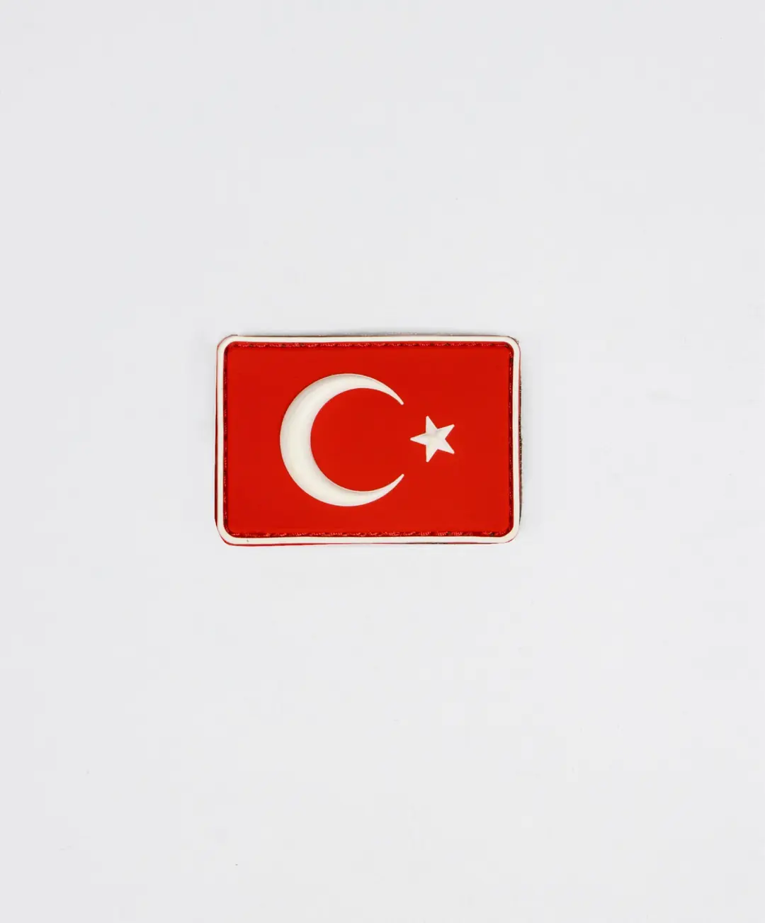 3D TURKISH FLAG PATCH