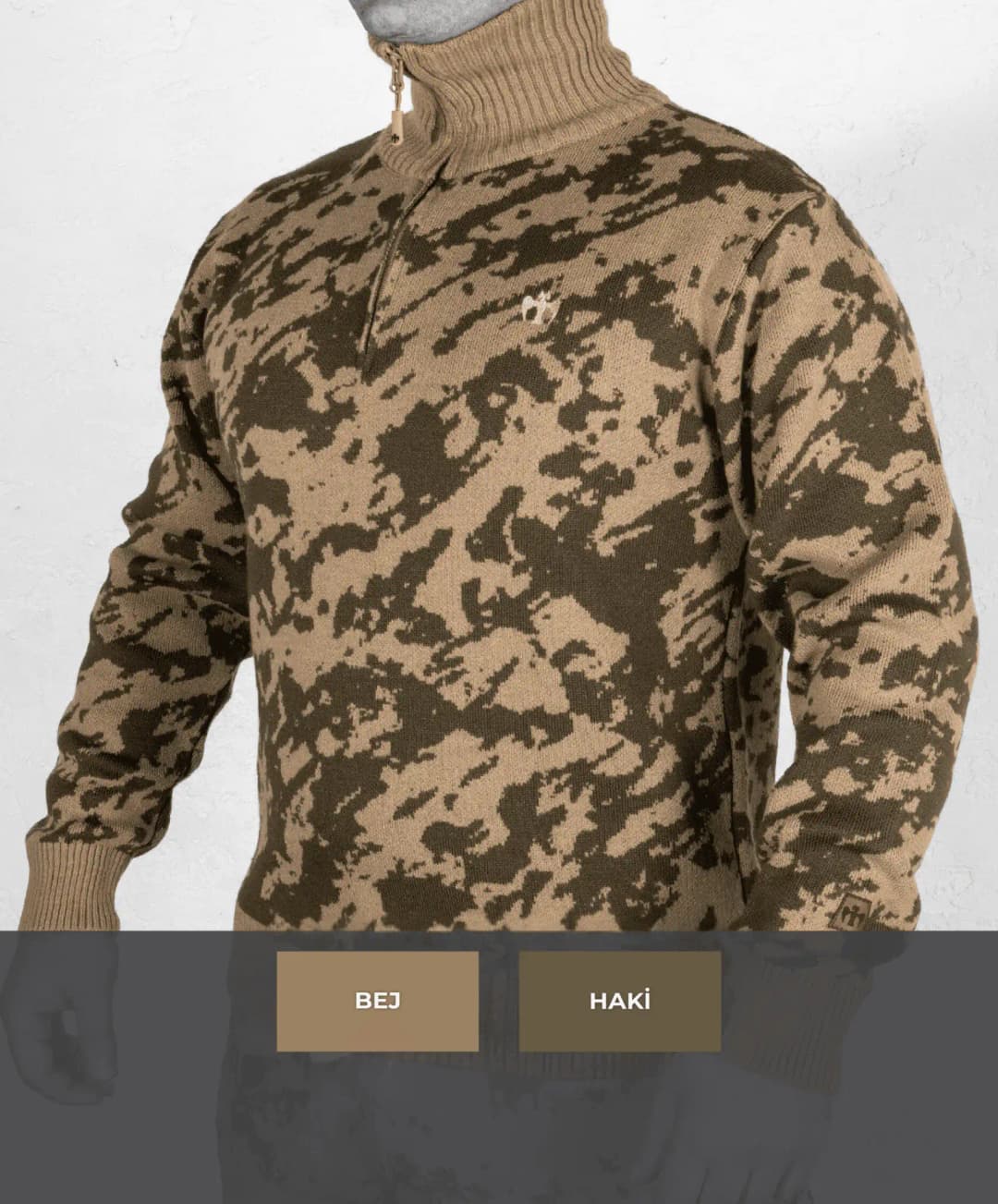 ALAZ™ CAMOUFLAGE SWEATER