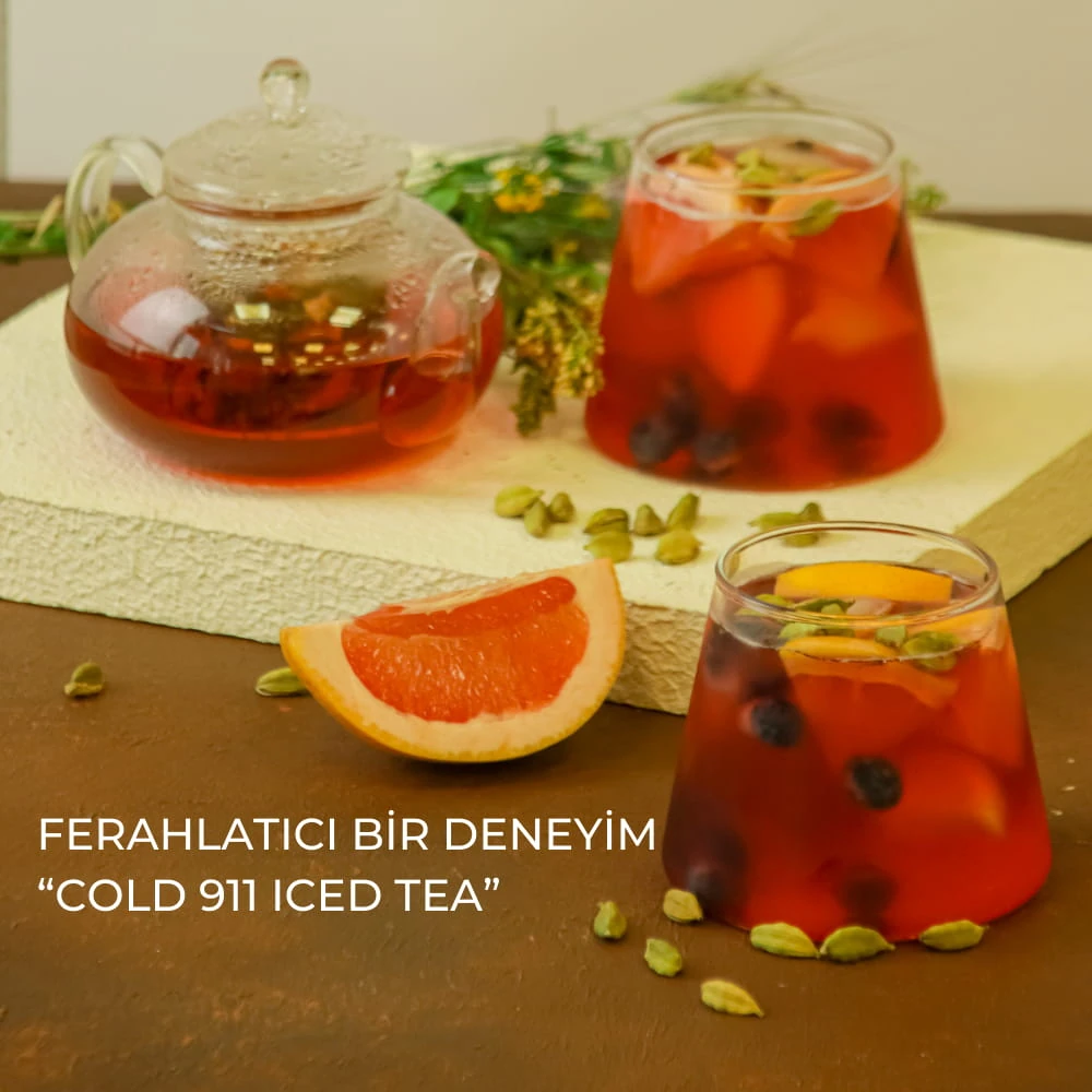 Ferahlatıcı Bir Deneyim: “Cold 911 Iced Tea” | Tea Co.