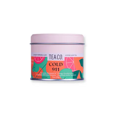 Portakal, Greyfurt ve Mandalinalı Bitki Çayı - Cold 911 25 Gr Metal ...