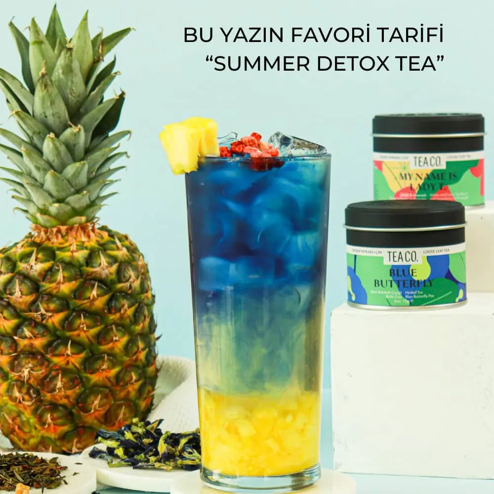 Bu Yazın Favori Tarifi: “Summer Detox Tea” | Tea Co.