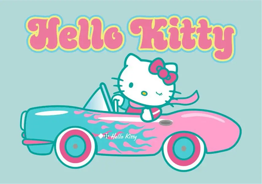 Hello Kitty Kum Boyama Kartı-market.kirmizisato.com