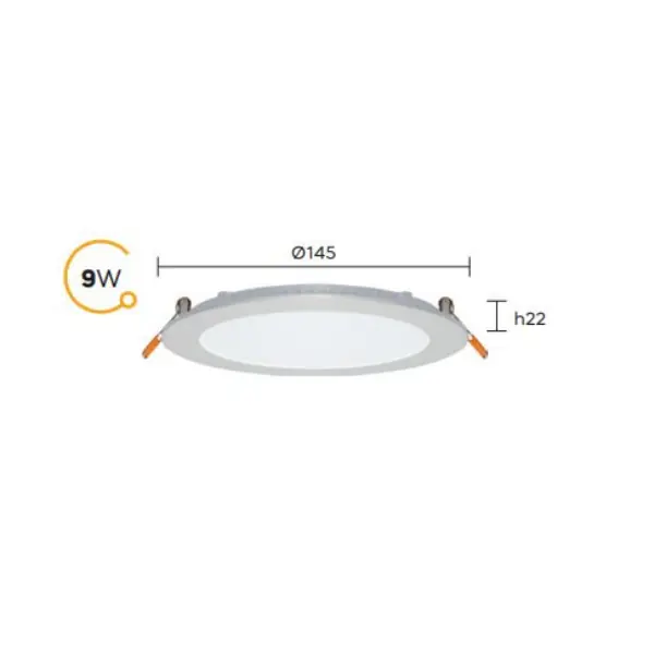 Slim LED Spot 9W | Enerji Tasarruflu ve Şık Aydınlatma Çözümü