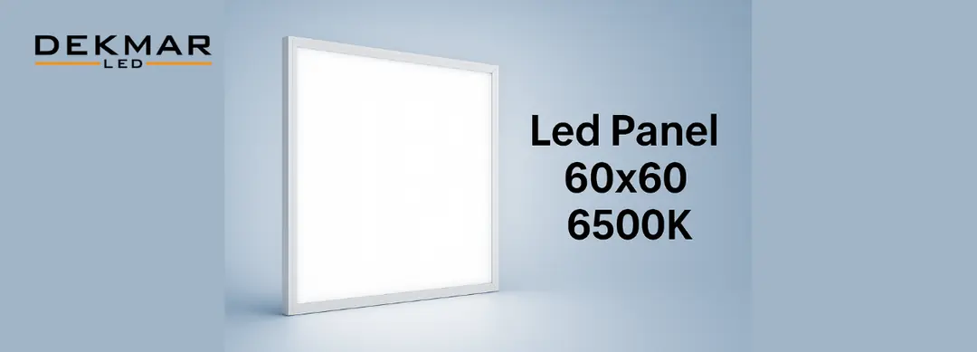 Led Panel 60x60 6500K | Yüksek Işık Gücü ve Verimlilik