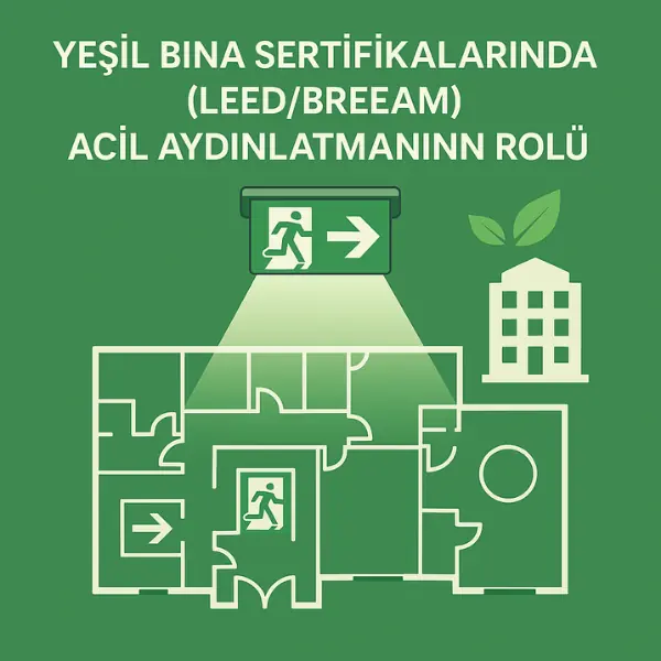 LEED ve BREEAM’de Acil Aydınlatmanın Rolü