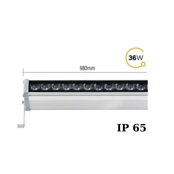 TİO 36W LED Wallwasher | Dış Mekan RGB Aydınlatma