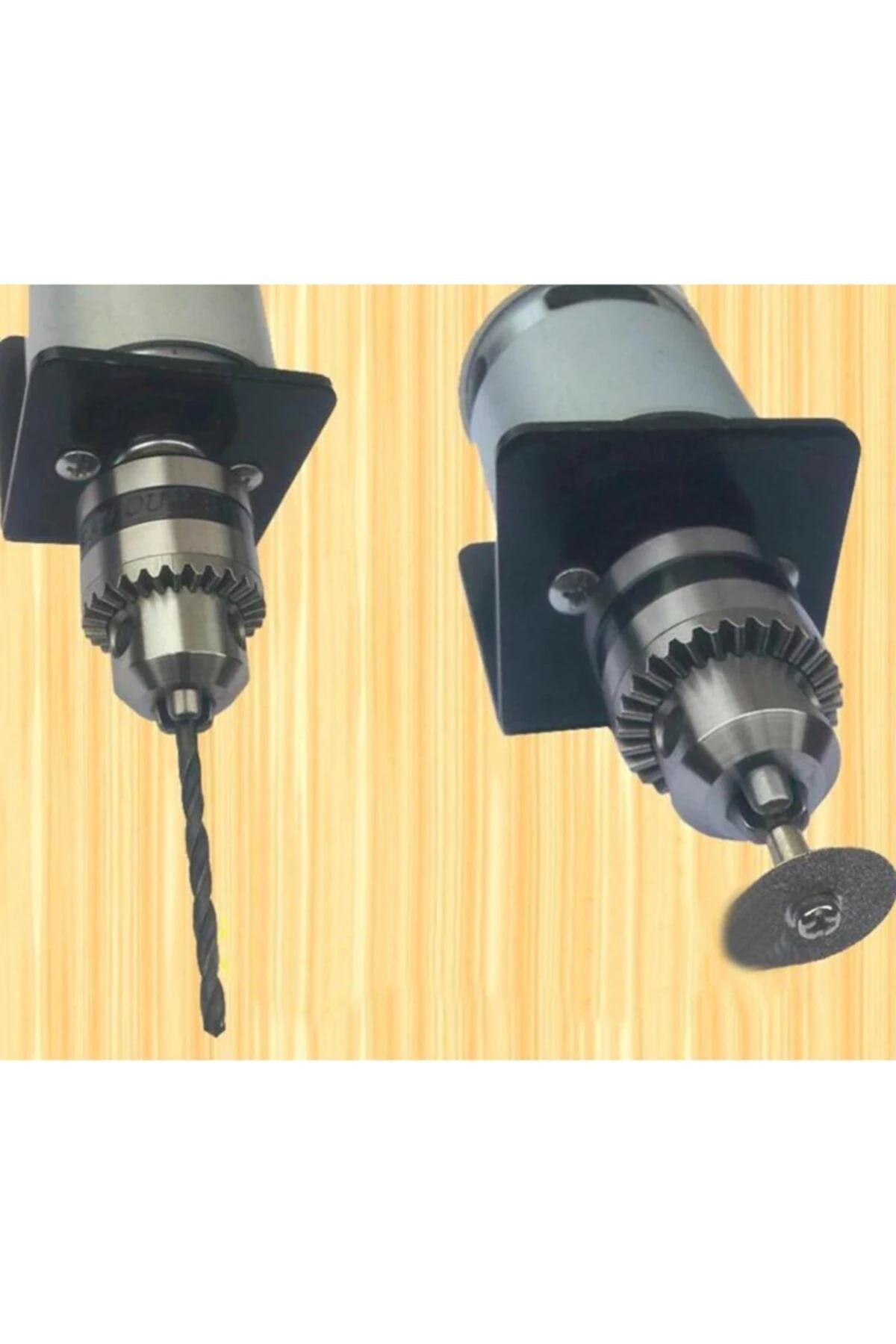 Motor Için Çelik Anahtarlı 10mm Mandren 5mm 6mm 8mm 10mm 4 Çeşit Kapli