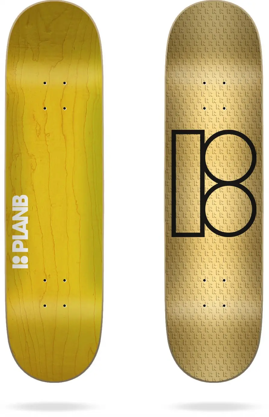 Plan B 8 Foil D&B Classic Gold Kaykay Tahtası