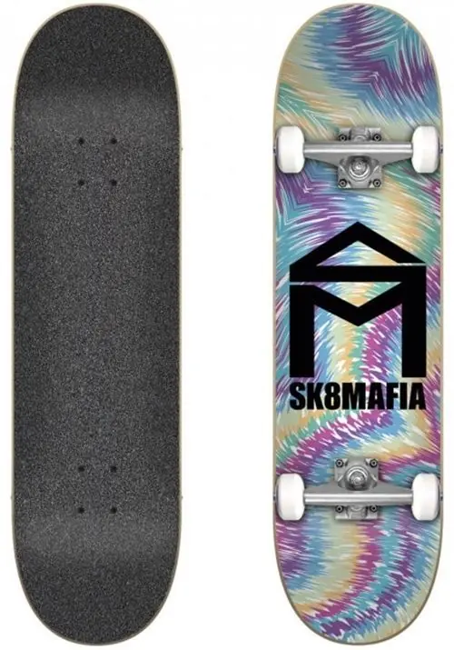 Sk8Mafia 7,87 House Logo Tie Dye Complete Kaykay