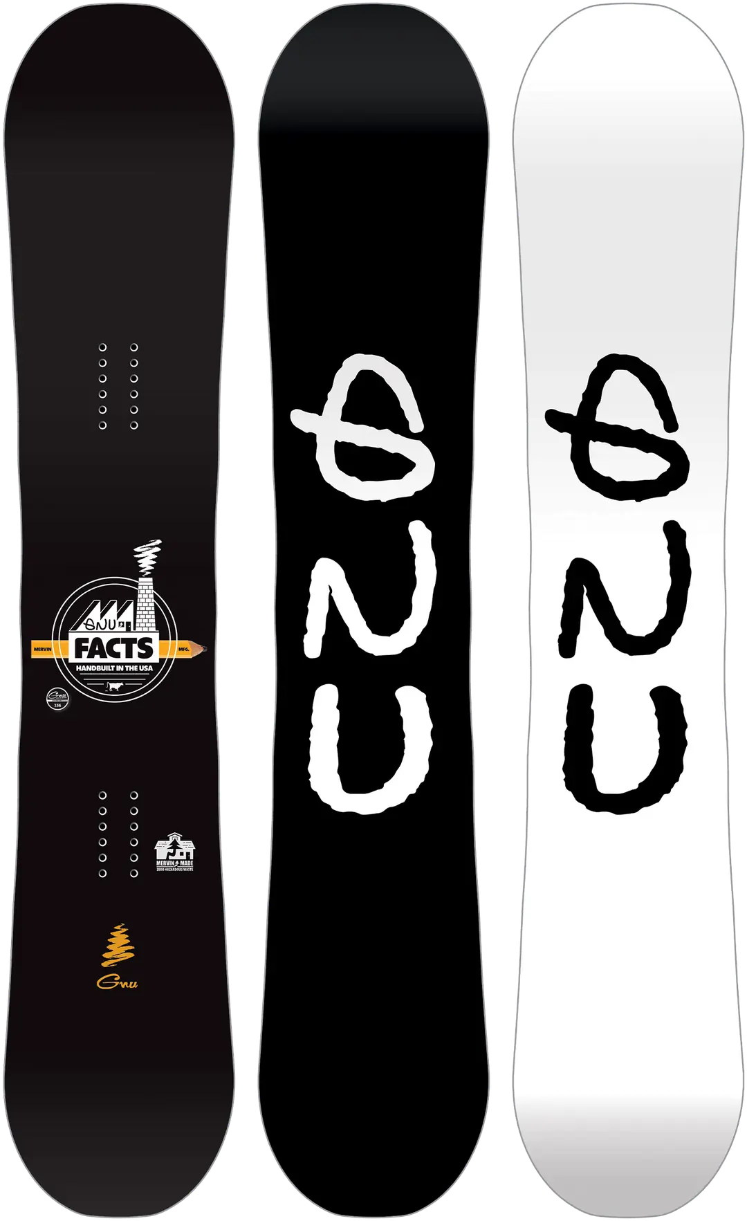 Gnu Facts 2025 Snowboard