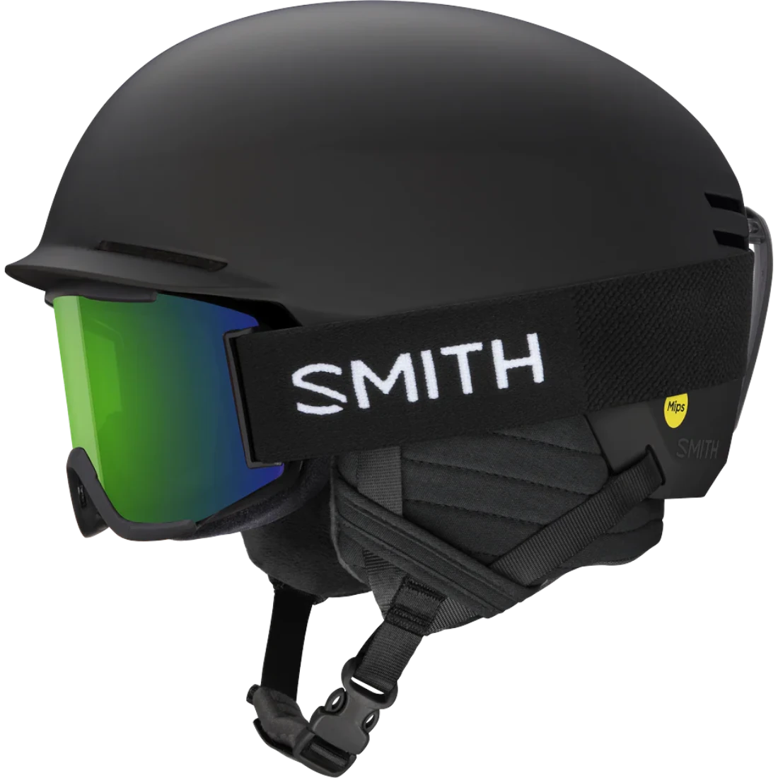 Smith Scout Matte Black Snowboard Kaskı