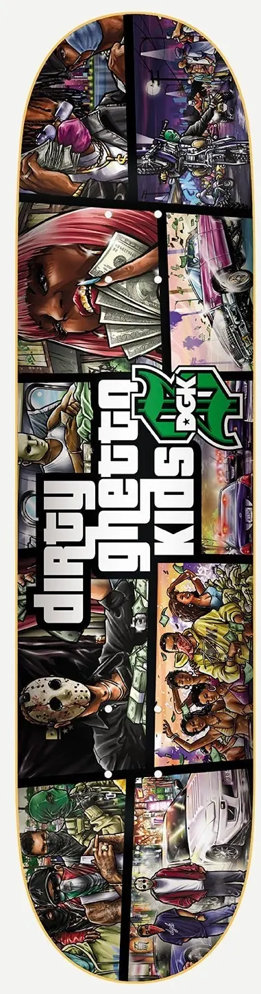 Dgk 8,25 Scrapbook Multi Kaykay Tahtası