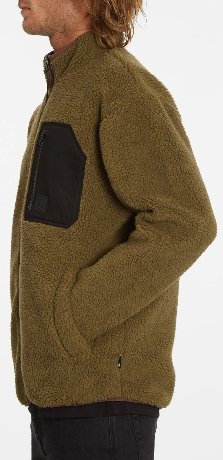 Volcom Muzzer Fuzzar Zip Svg Sweatshirt