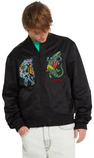 Volcom Fa Bob Mollema Jacket Blk Mont