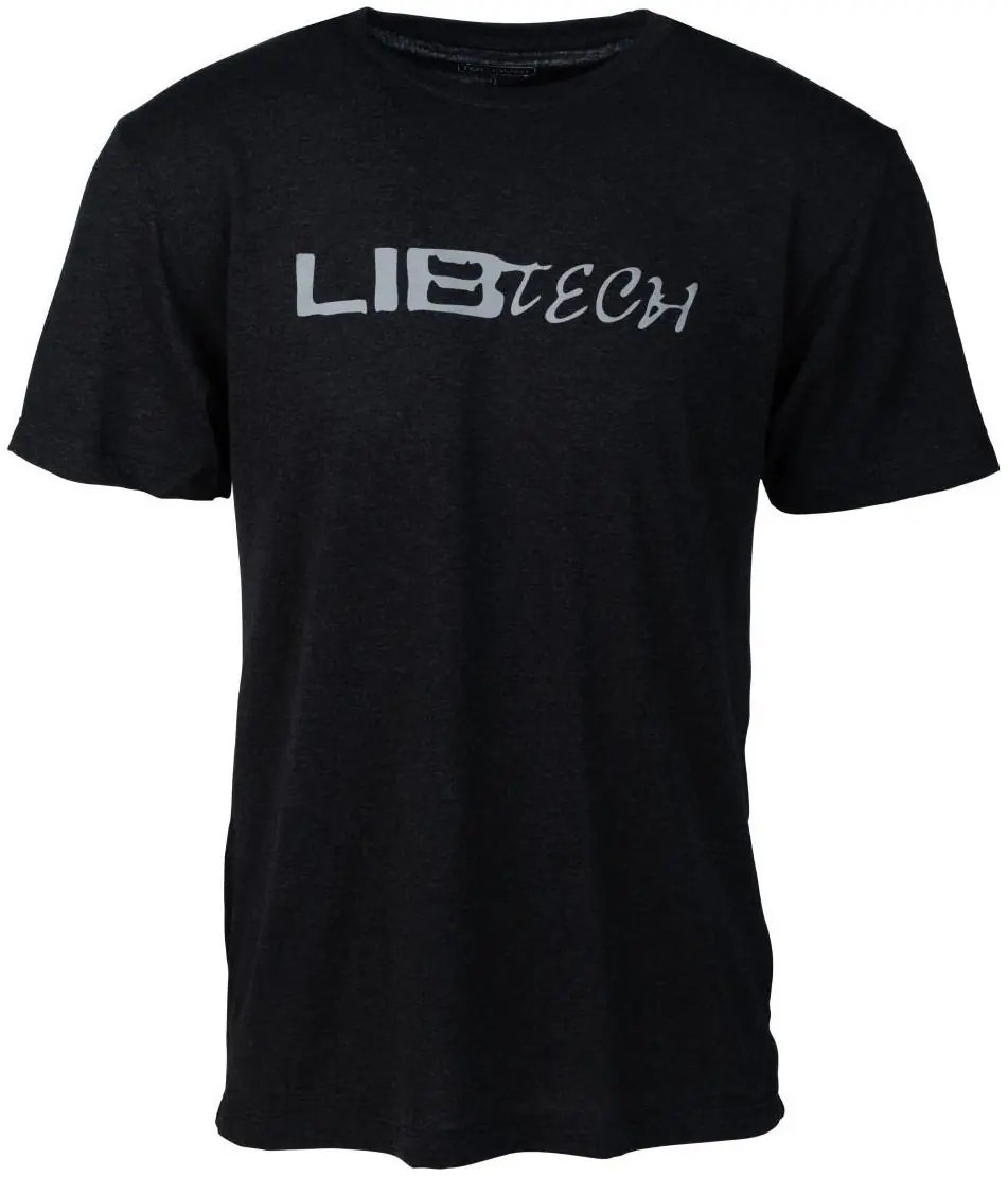 Libtech Logo Eco Black Tişört
