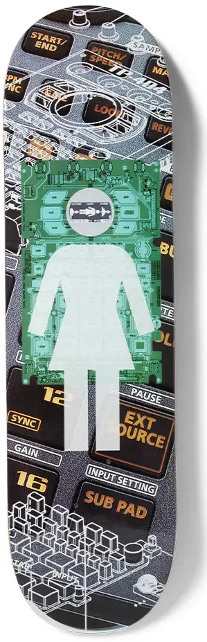 Girl 8,375 Pacheco Tp404 Kaykay Tahtası