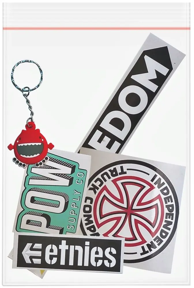 Indy Etnies Pow Freedom 4 lü Sticker Seti