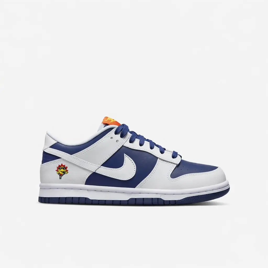 Nike Dunk Low UV Reactive Photon Dust Midnight Navy