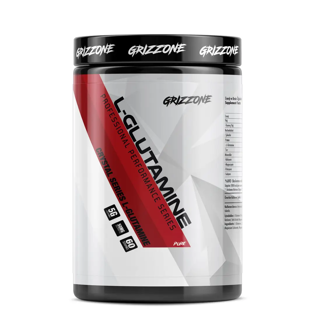 GRIZZONE 303 GR L-GLUTAMINE 60 SERVIS CRYSTAL SERIES | GRIZZONE