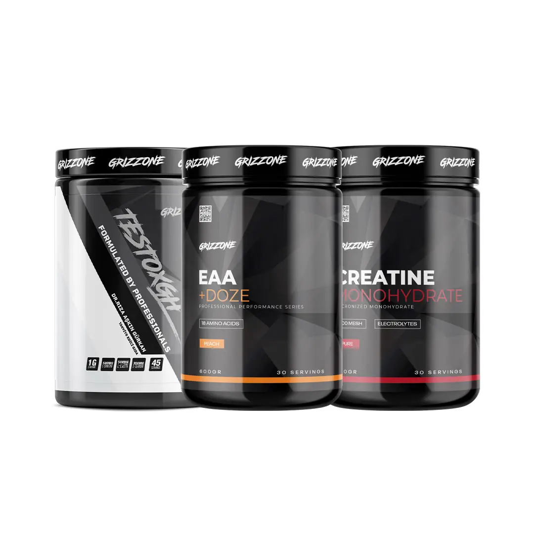 GÜÇ PAKETİ (TESTO XGH + EAA + CREATINE)