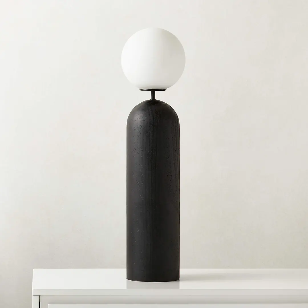 Rumbam Ahşap Abajur Masa Lambası - Abajurler, Lambader Modelleri