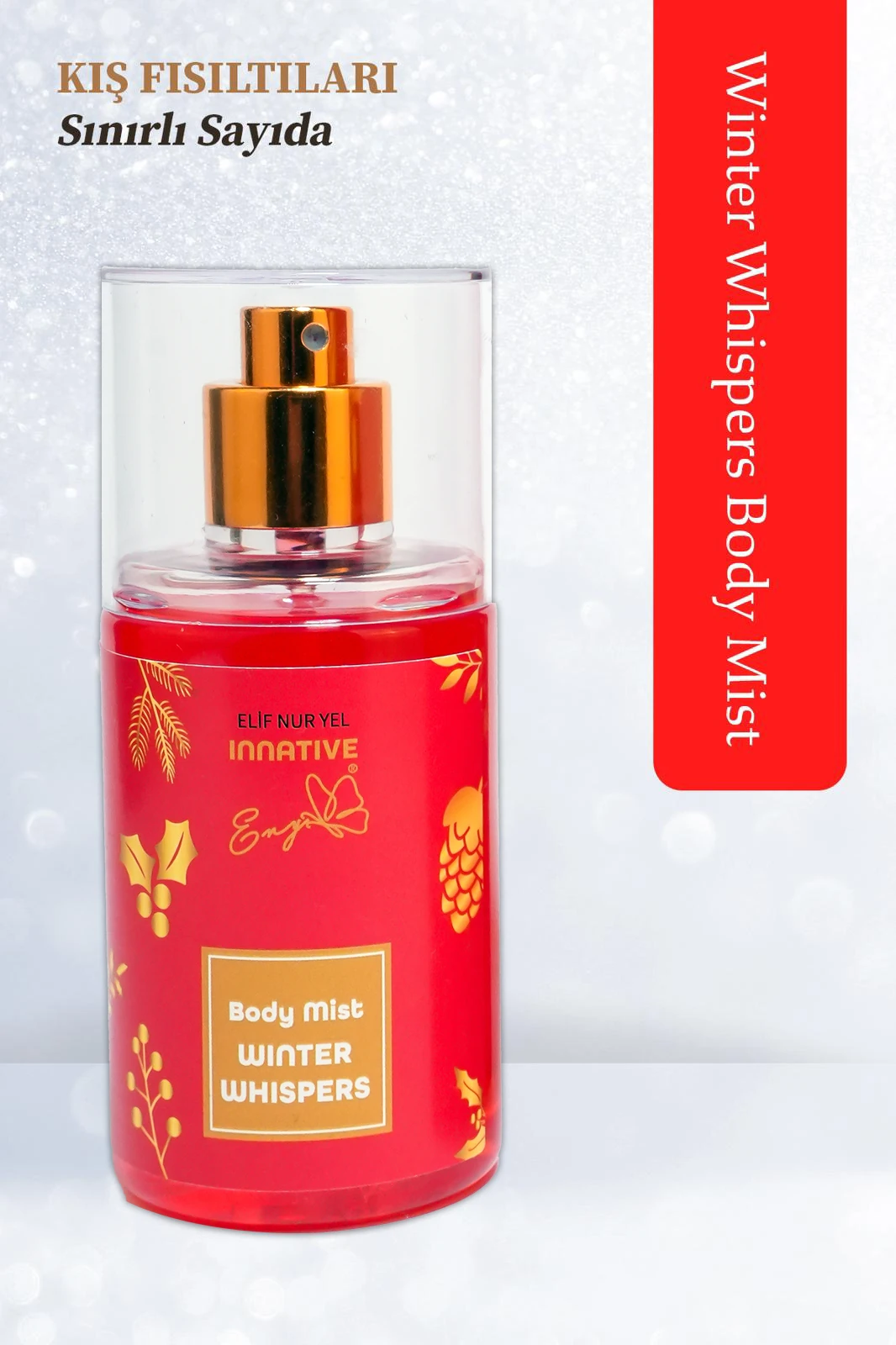 Elif Nur Yel Eny Body Mist Winter Whispers Yılbaşı Özel Vücut Spreyi 100ml