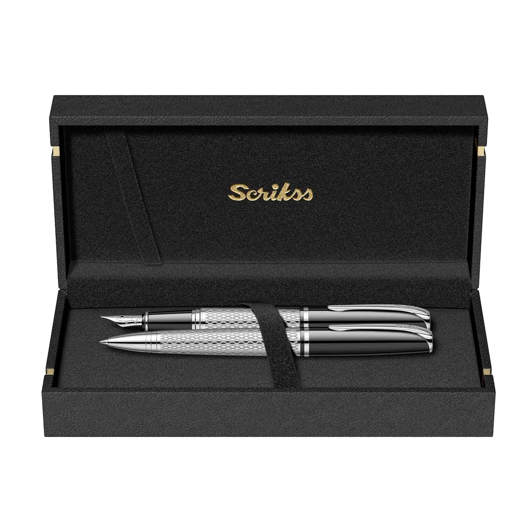 Scrikss 477 Dolma Kalem Tükenmez Kalem Set | Scrikss Kalem Setleri