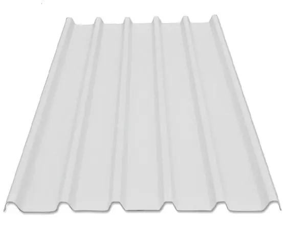 PVC-ASA Trapez Panel 2,5x1000x3000 Beyaz