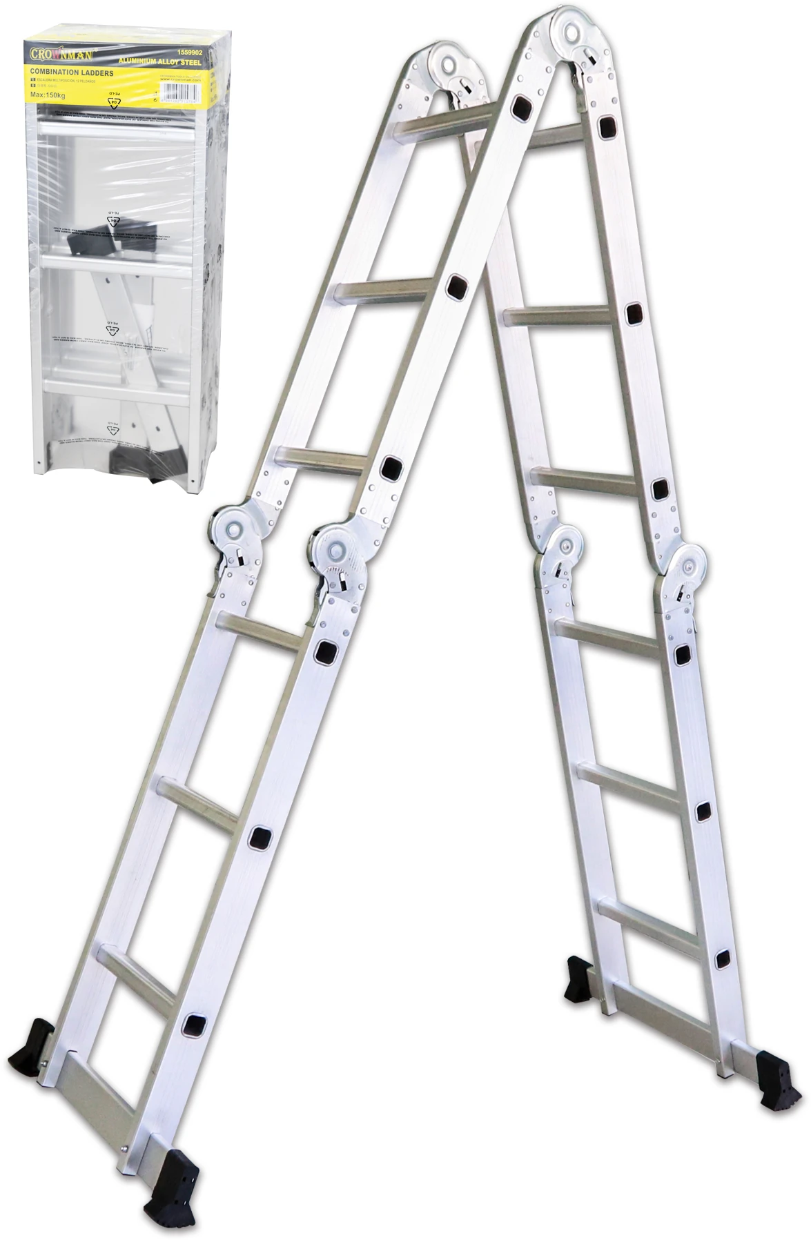 Akrobat Alüminyum Merdiven 4x3m
