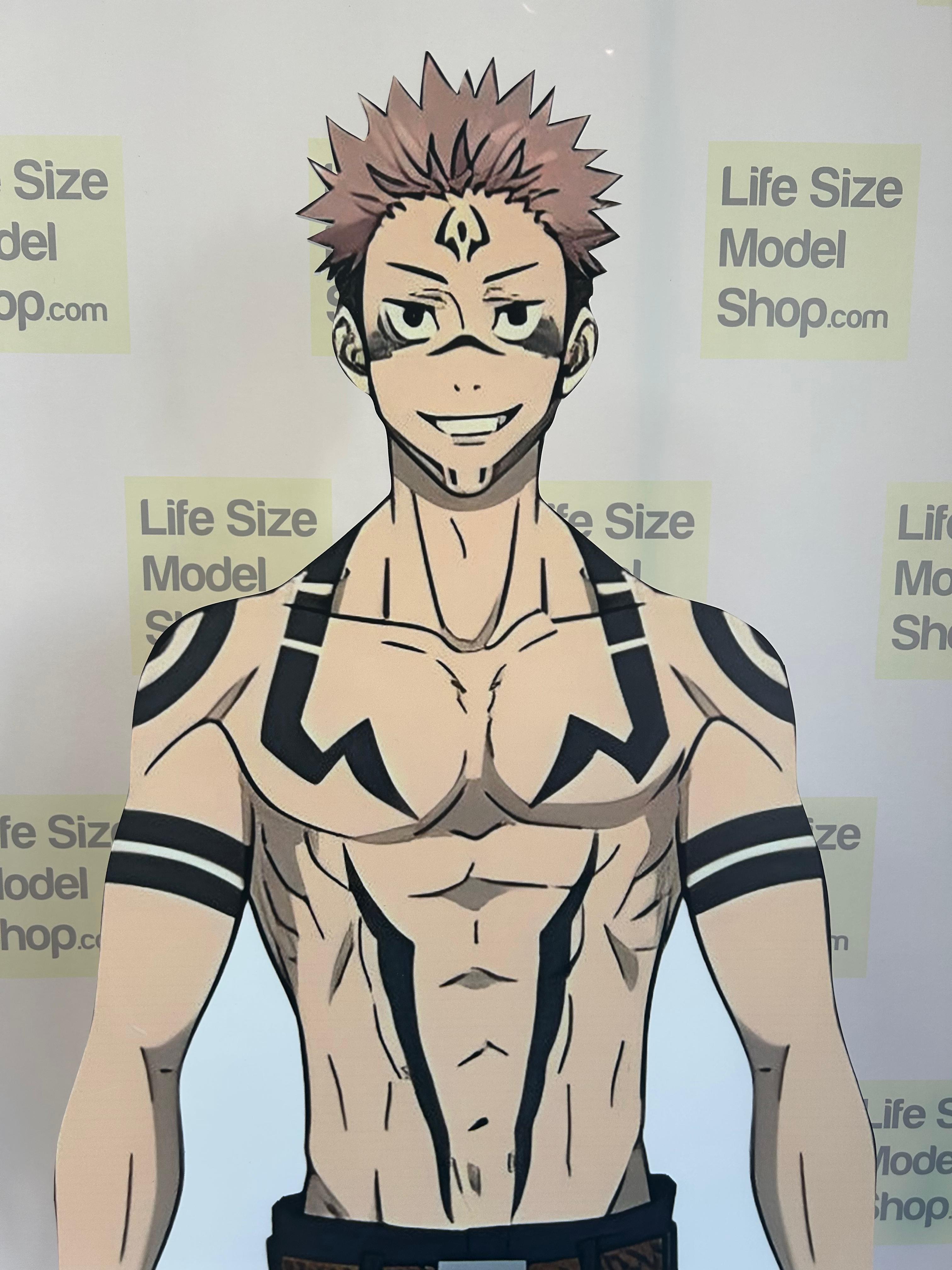 Figura de Cartón de Ryomen Sukuna – 👹 Standee de Tamaño Real de ...