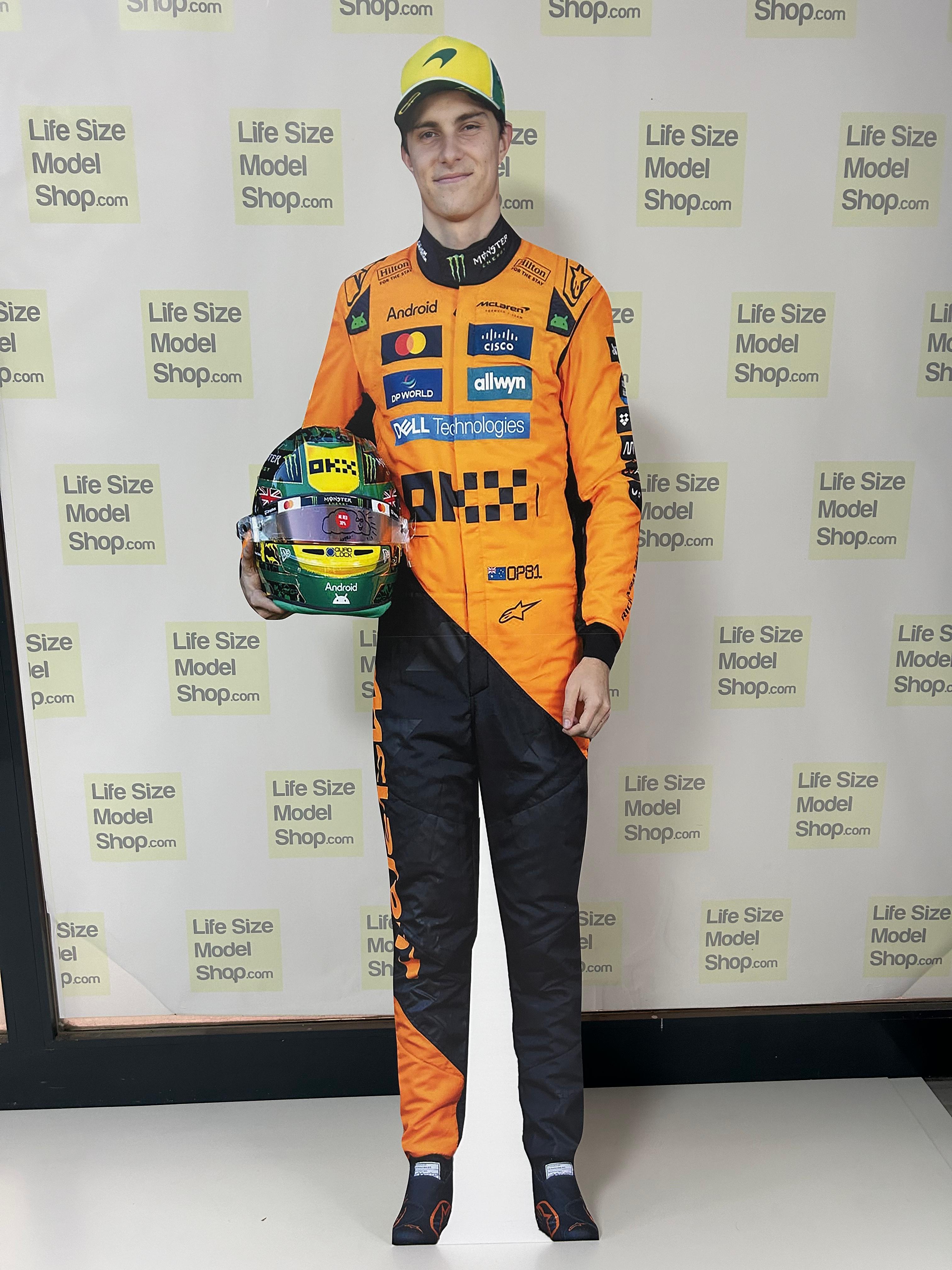 🏎️ Oscar Piastri Cardboard Cutout – Life Size F1 Piastri Cutout Standee ...