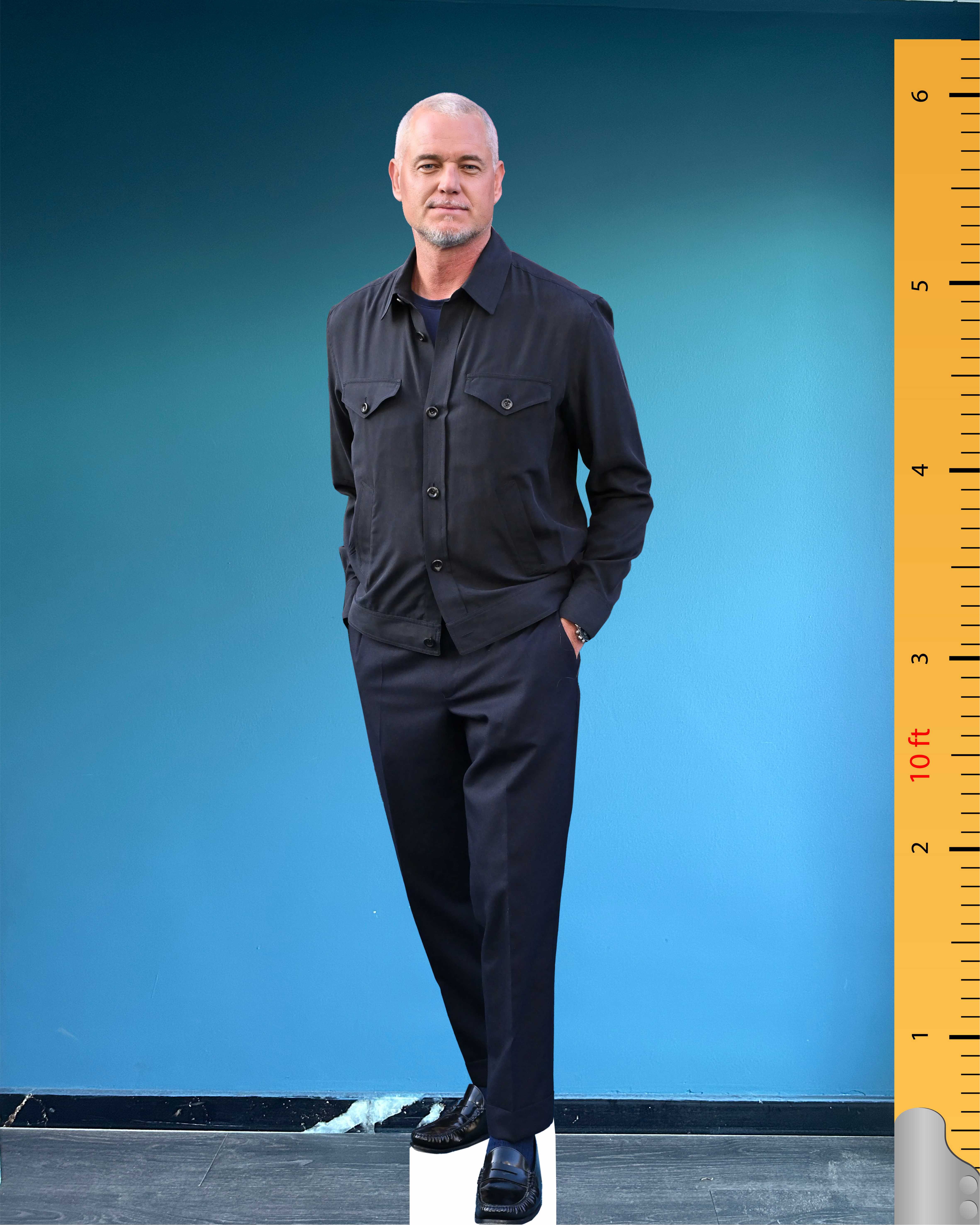 🎬 Eric Dane Life Size Cardboard Cutout – Bad Boys: Ride or Die Premiere