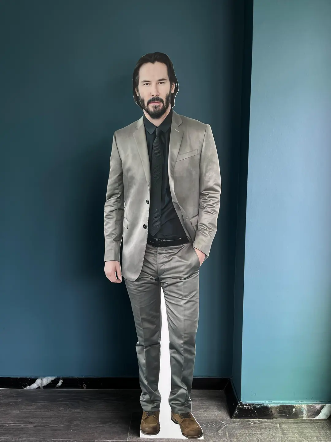 🎬 Keanu Reeves Cardboard Cutout | Life Size Standee Hollywood Star ...