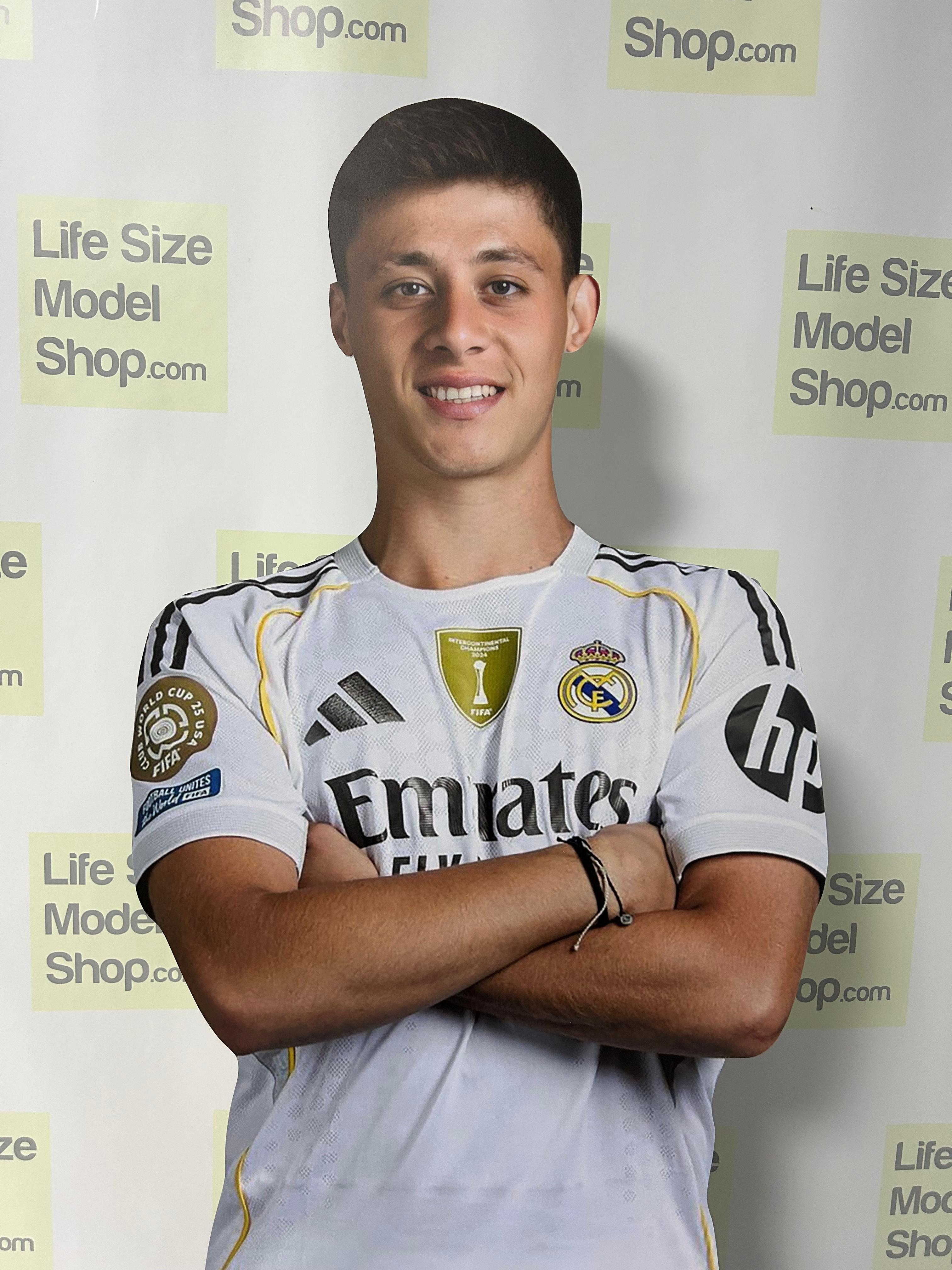 ⚽ Arda Güler Life-Size Cardboard Cutout – Real Madrid Rising Star Edition