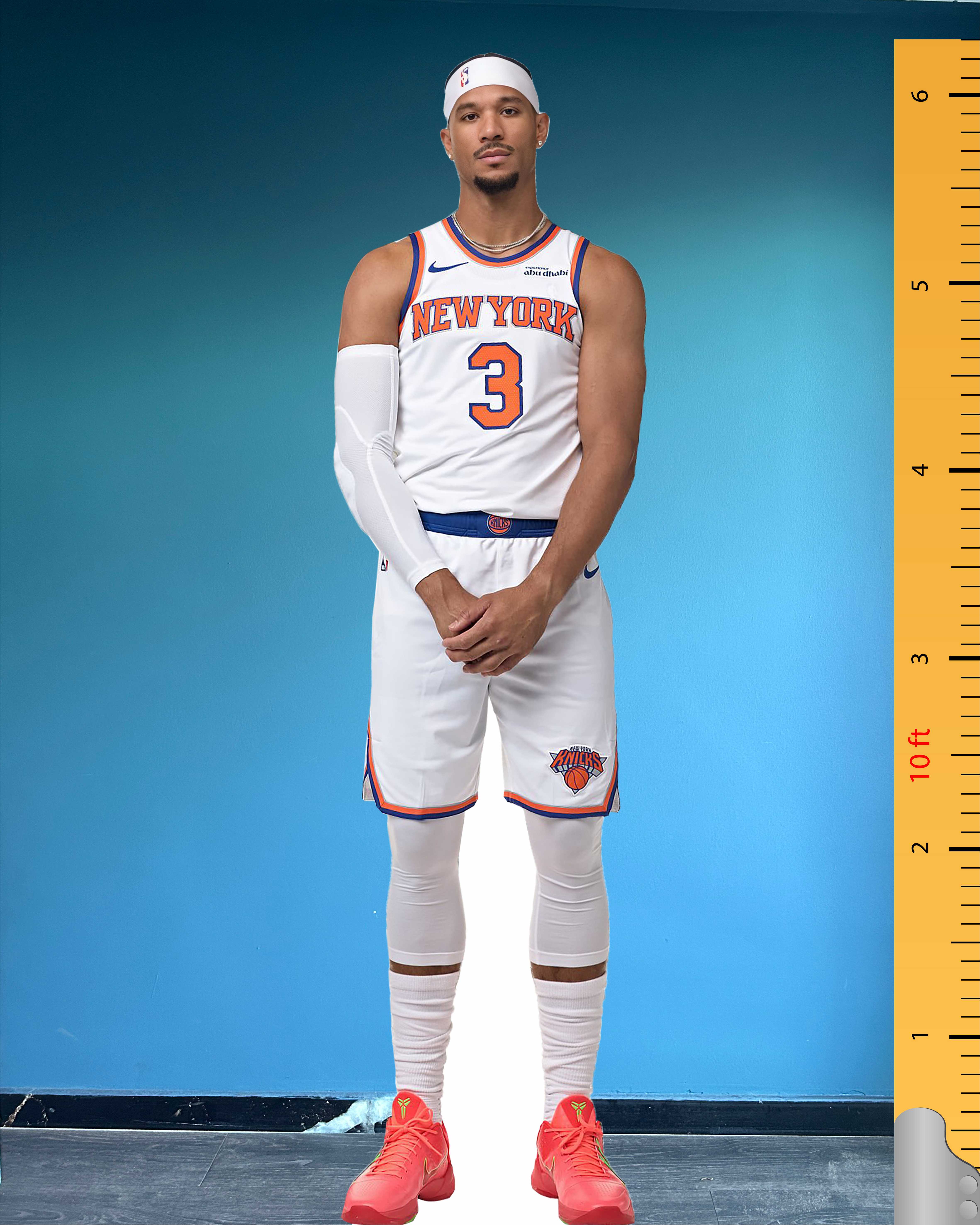 🏀 Josh Hart Life Size Cardboard Cutout – New York Knicks #3