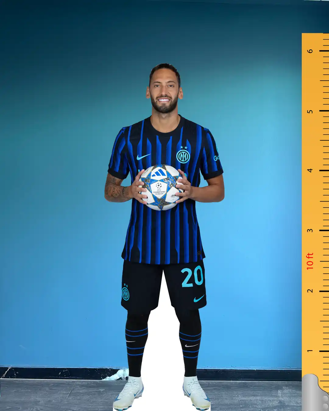 Hakan Çalhanoğlu Life Size Cardboard Cutout Model | 🇮🇹 Inter Milan ...