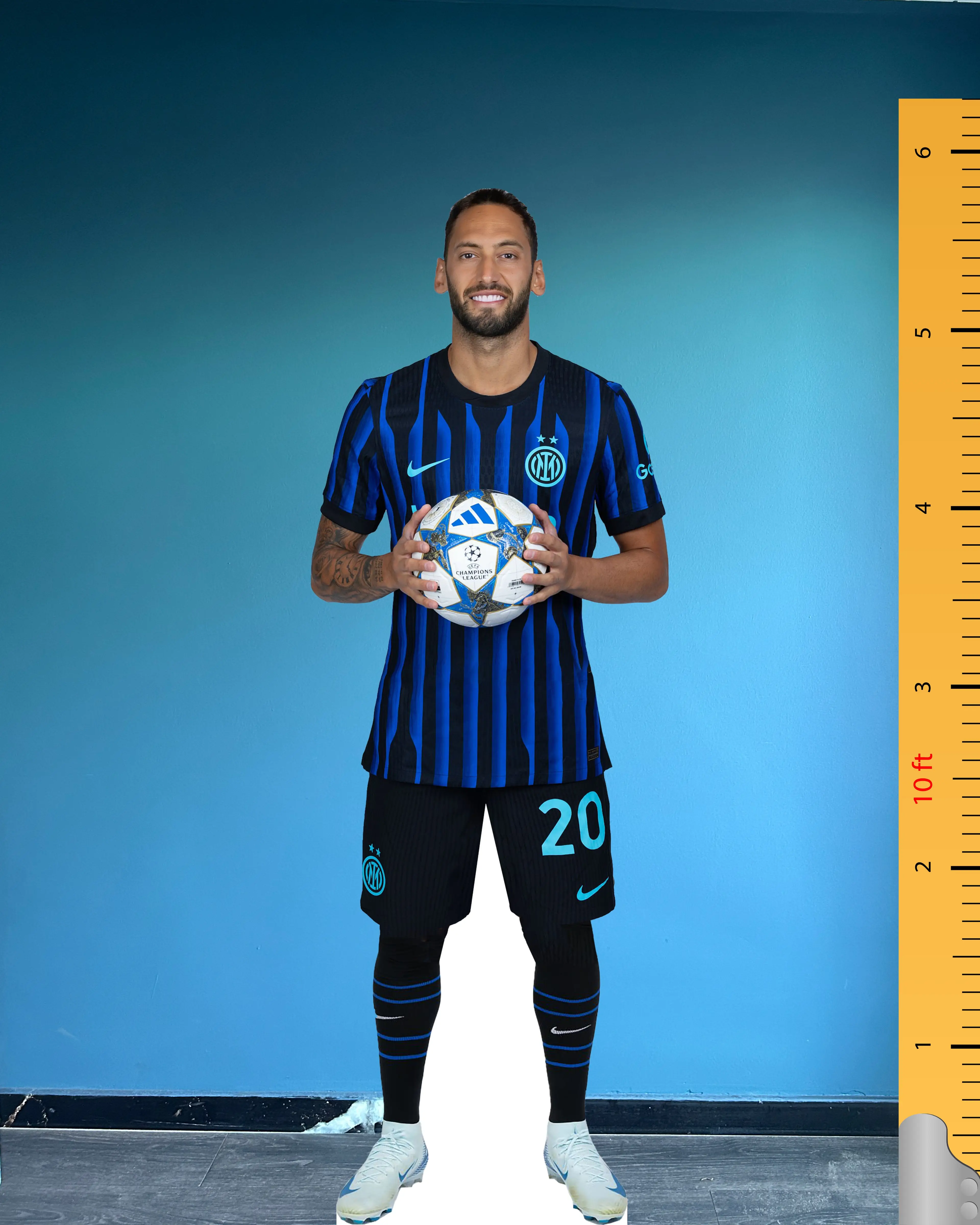 Hakan Çalhanoğlu Life Size Cardboard Cutout Model | 🇮🇹 Inter Milan ...