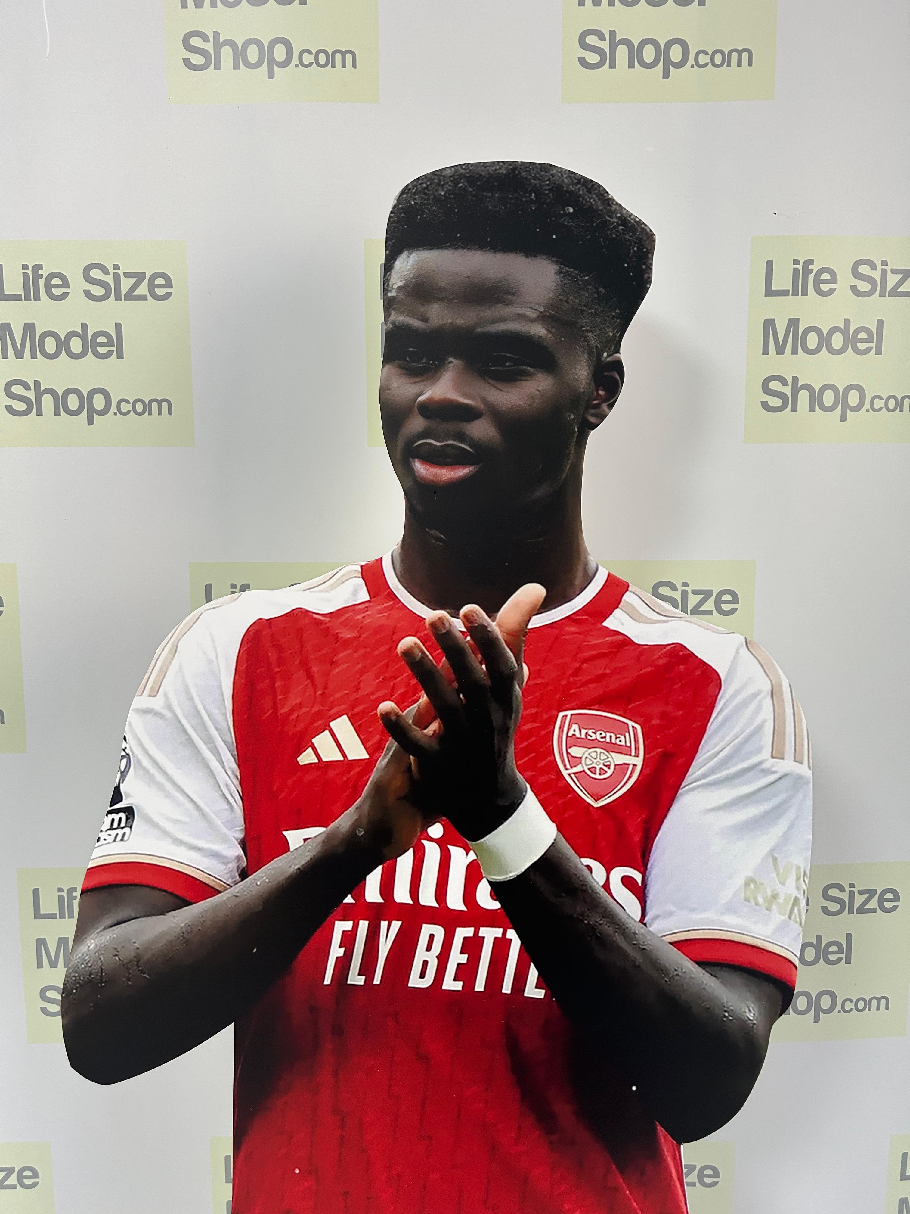 🔴 Bukayo Saka Cardboard Cutout – Arsenal FC Edition Bukayo Life Size Cutout