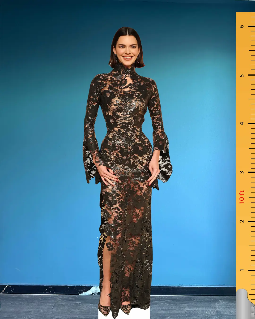 👑 Kendall Jenner **Tam Boy Maket Figürü** – Tam Boy Kendall Nicole ...